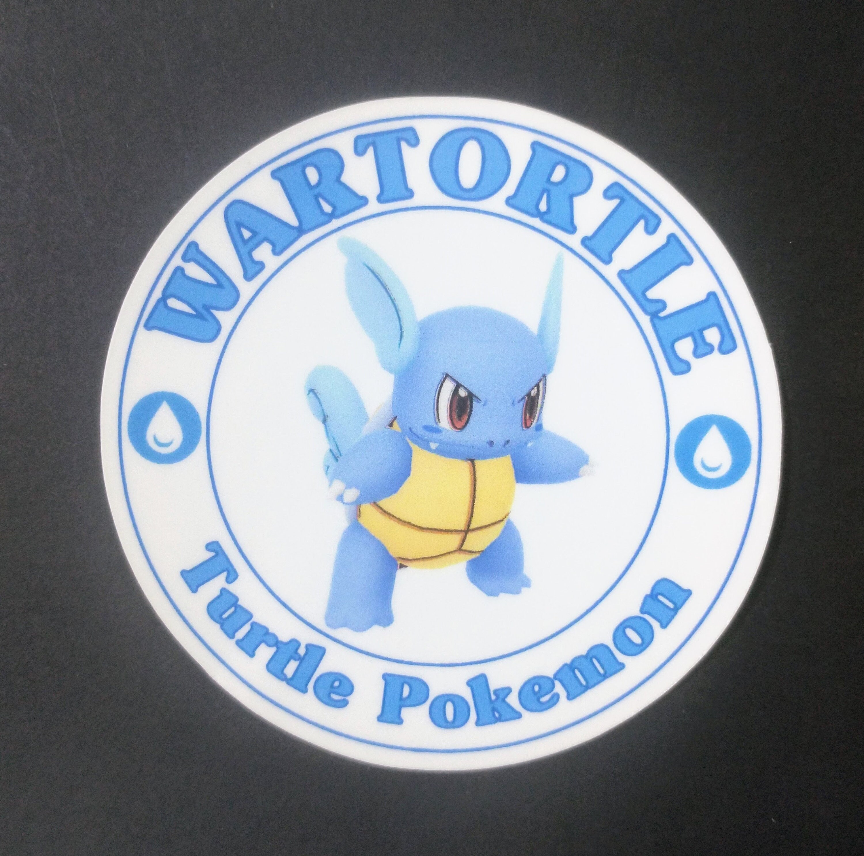 Squirtle Wartortle Blastoise Evolution Sticker Pack - Etsy