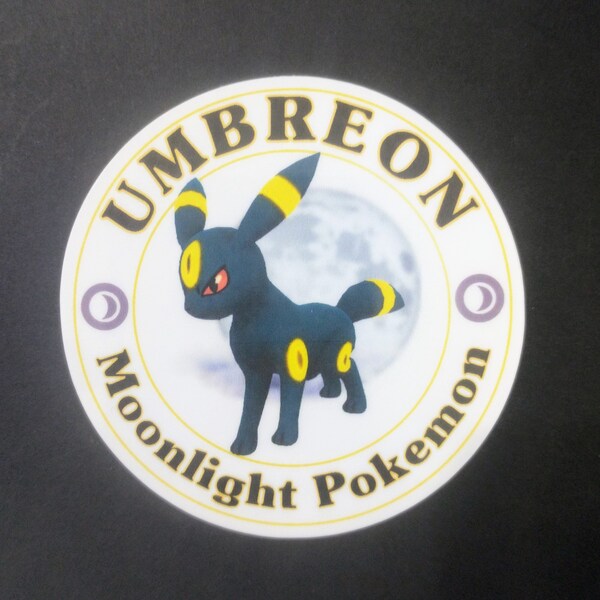 Umbreon Sticker Car - Etsy