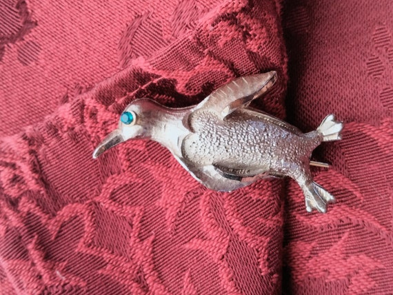 RARE HOLLYWOOD PENGUIN, Brooch with Beautiful Rhodiu… - Gem