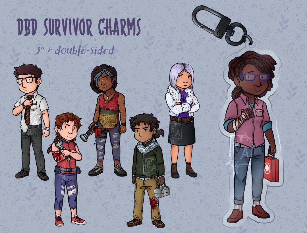 Survivor Acrylic Charms - Dead by Daylight - Etsy