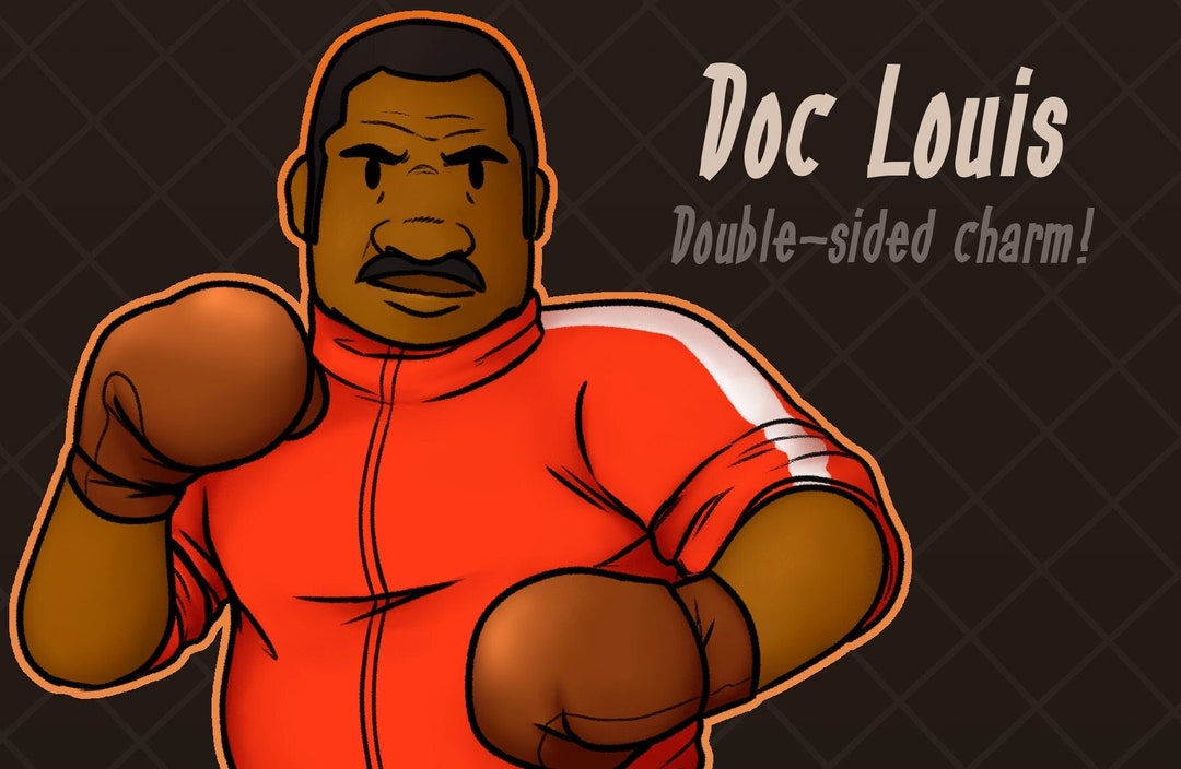Doc Louis's Punch-out!! Acrylic Charm - Etsy