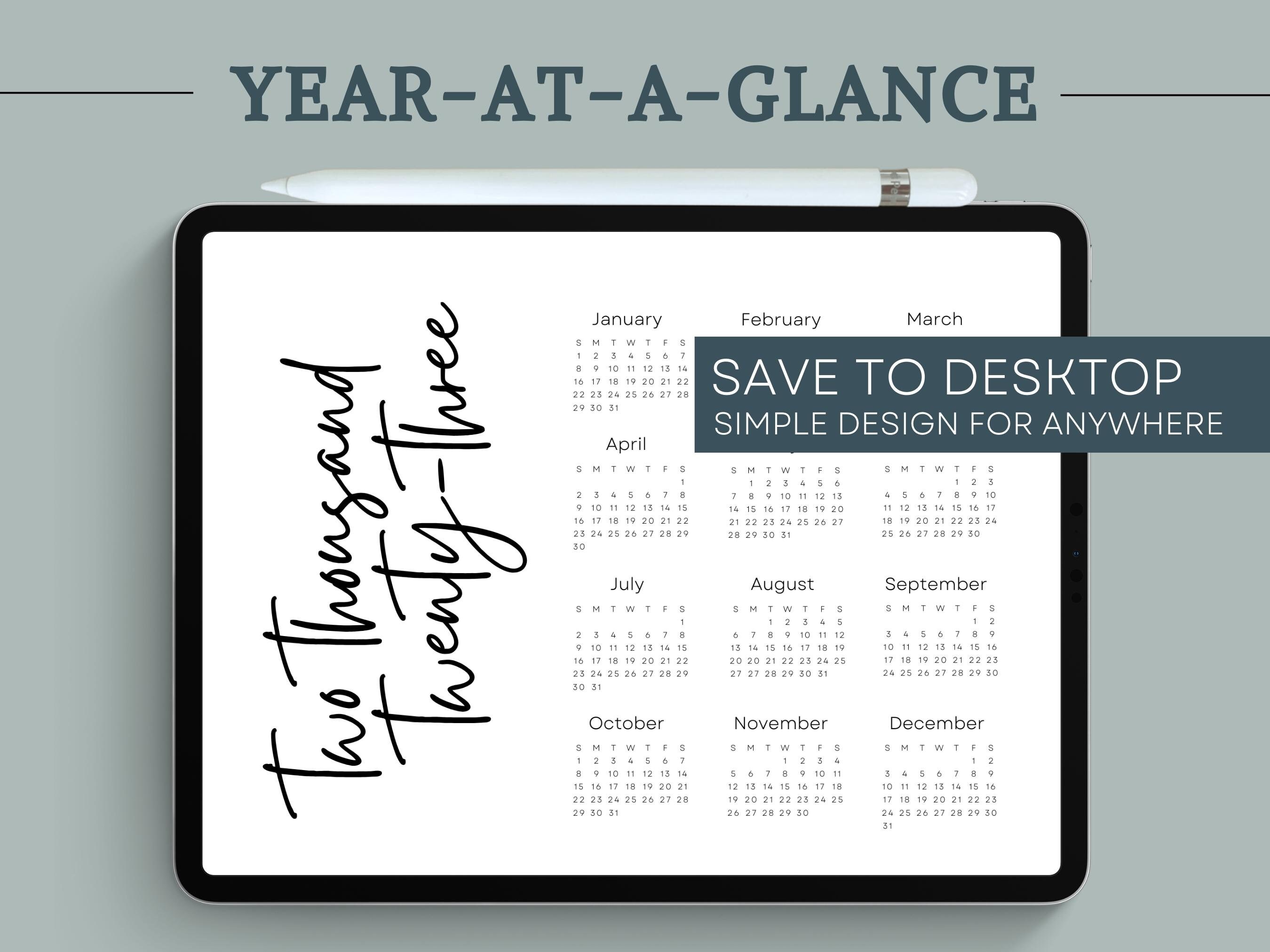 Simple Digital Planner , Digital Planner 2023, Minimalist Digital ...
