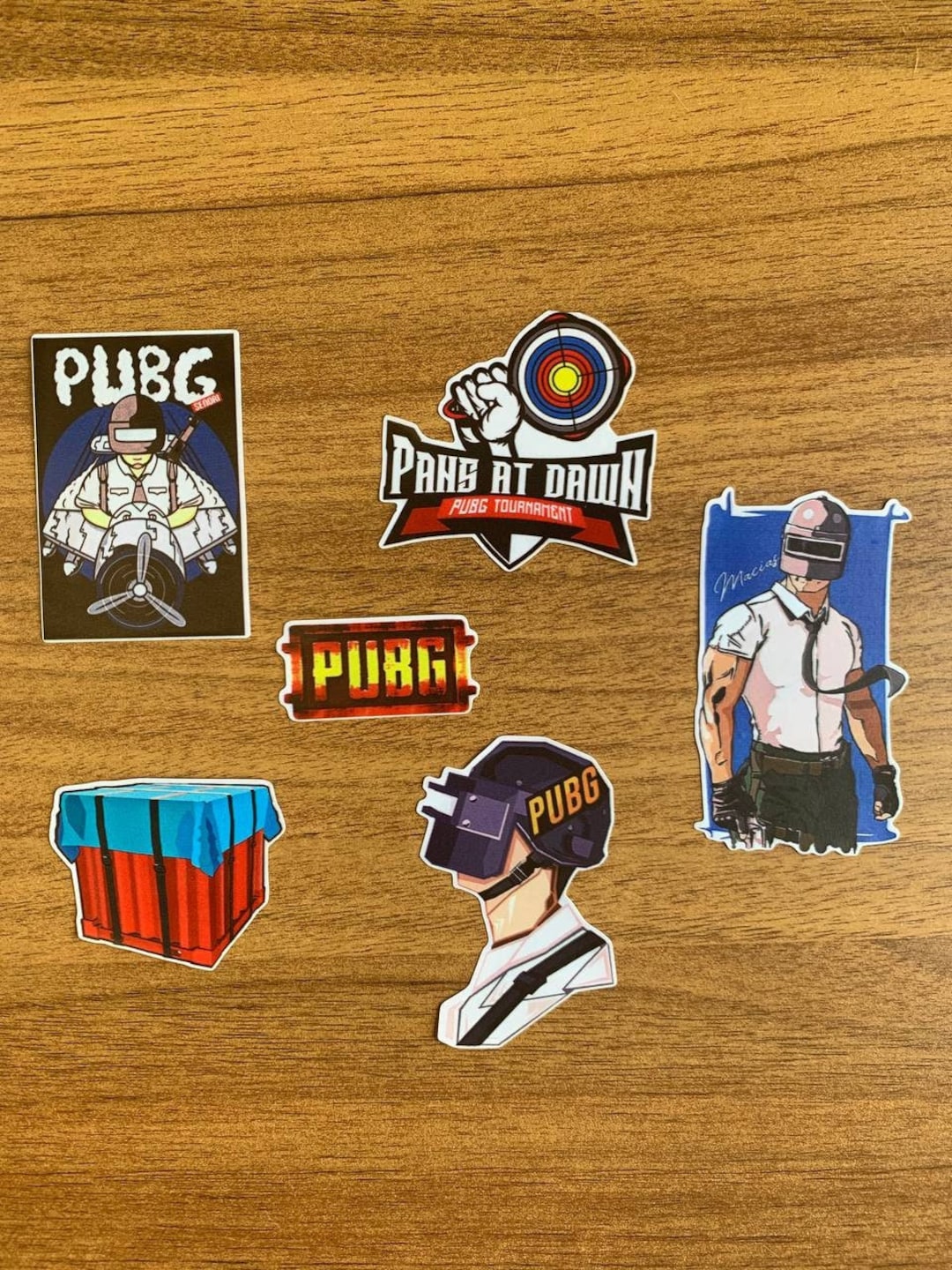 Sticker PUBG, Laptop, Sticker Logo PUBG, Sticker Funny, Sticker Games ...
