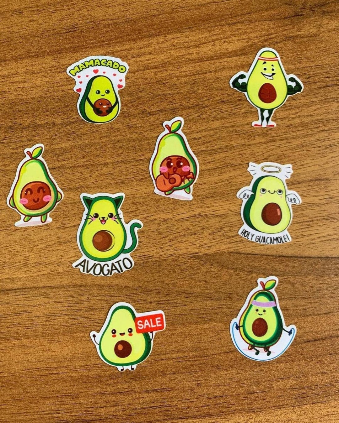 Sticker Avocado , Sticker Funny, Vinyl Sticker - Car, Truck, Laptop ...
