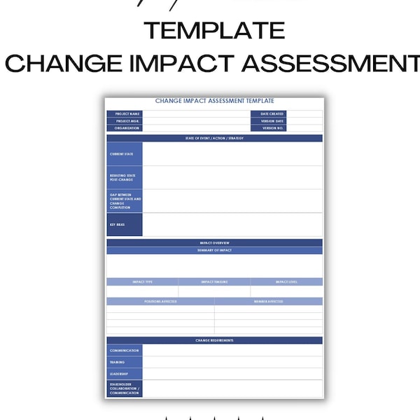 Project Management Template Printable - Etsy