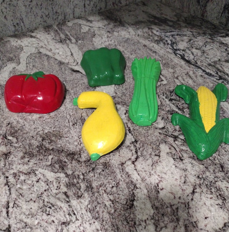 Vintage Ceramic Vegetables Wall Decor - Etsy