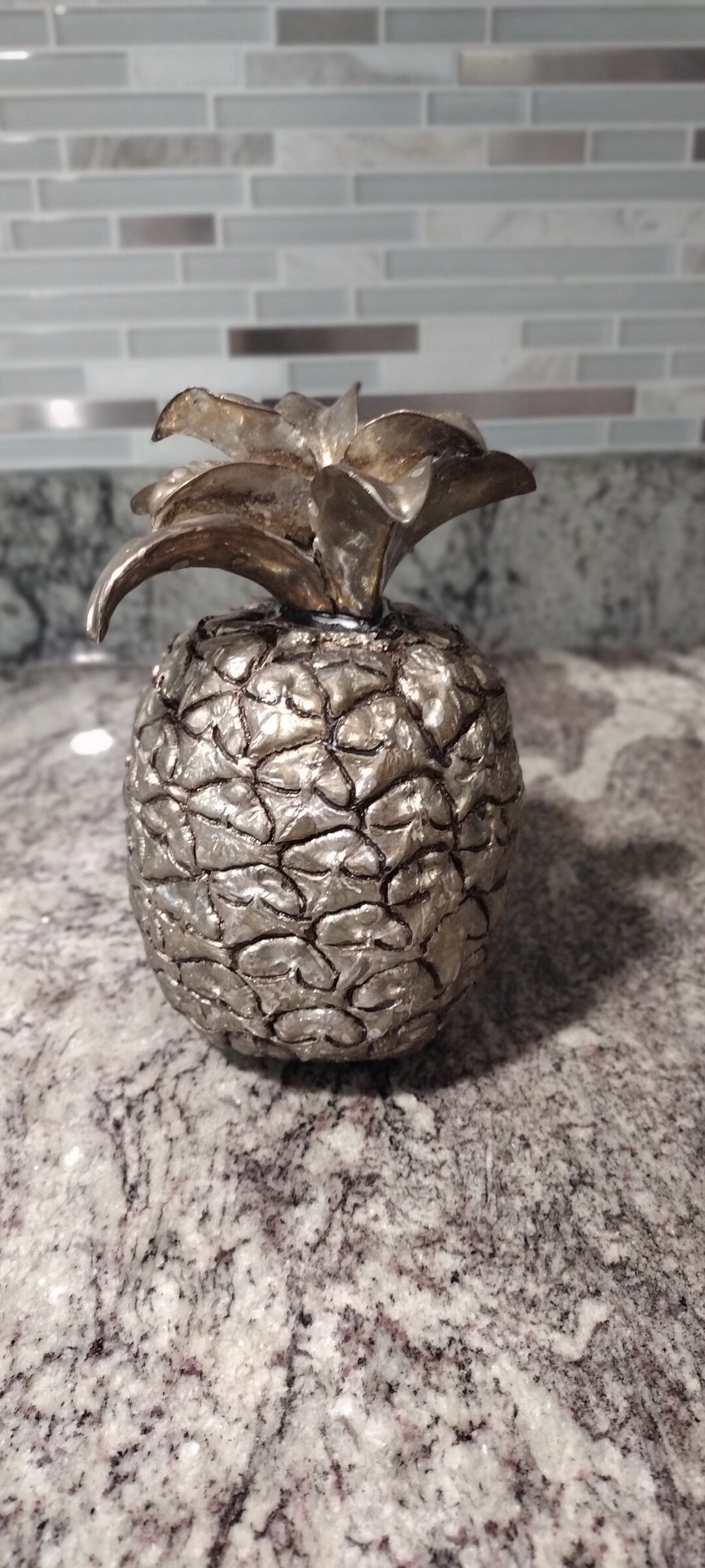 Vintage Metal Copper Bronze Pinapple Home Decor - Etsy