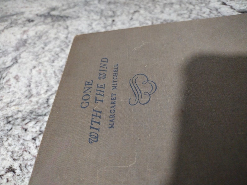 Vintage 1936 Gone With the Wind Book. - Etsy