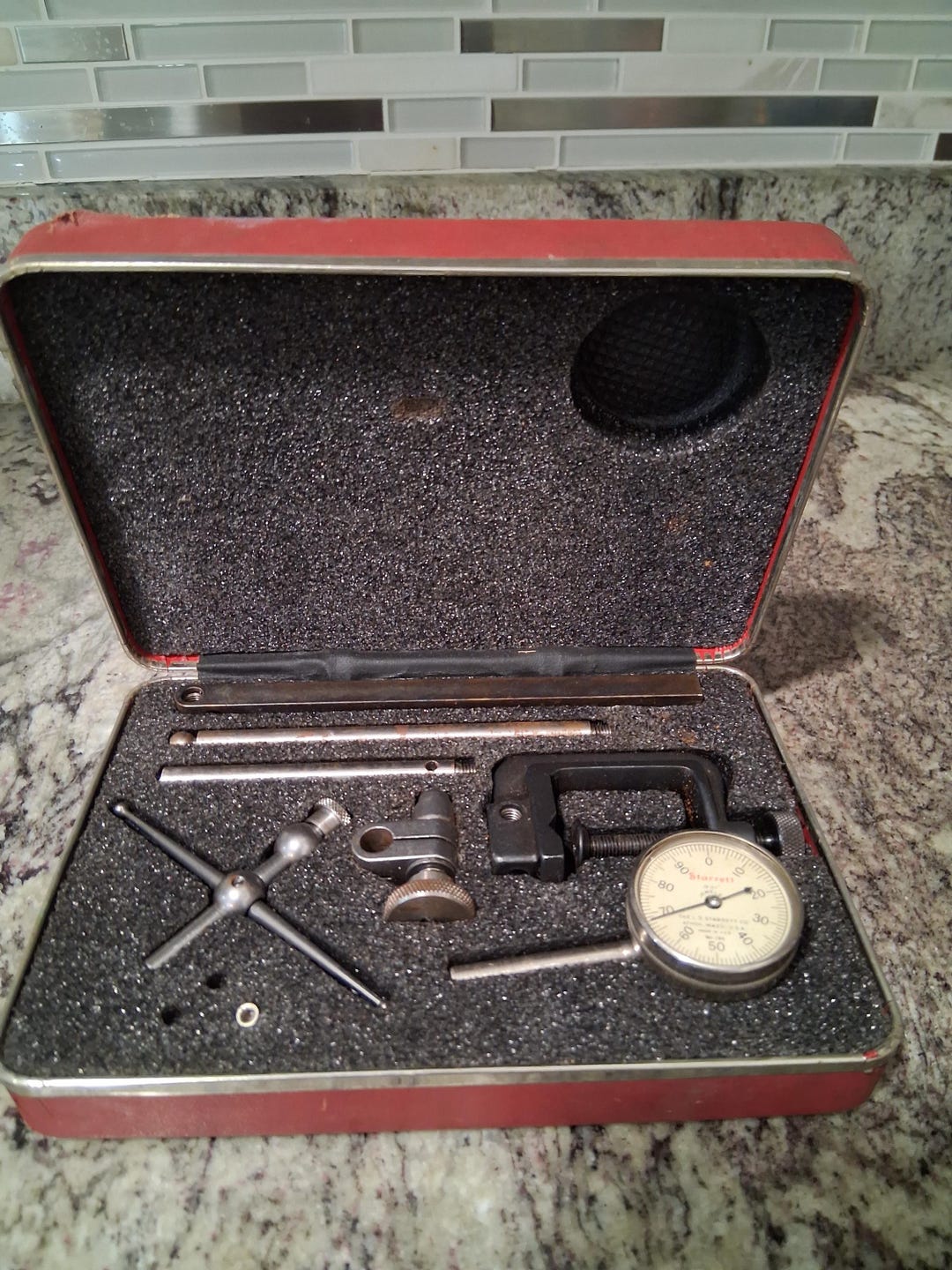 Starrett No. 196 M Dial Indicator Set - Metric - Made is the U.S.A. - Etsy