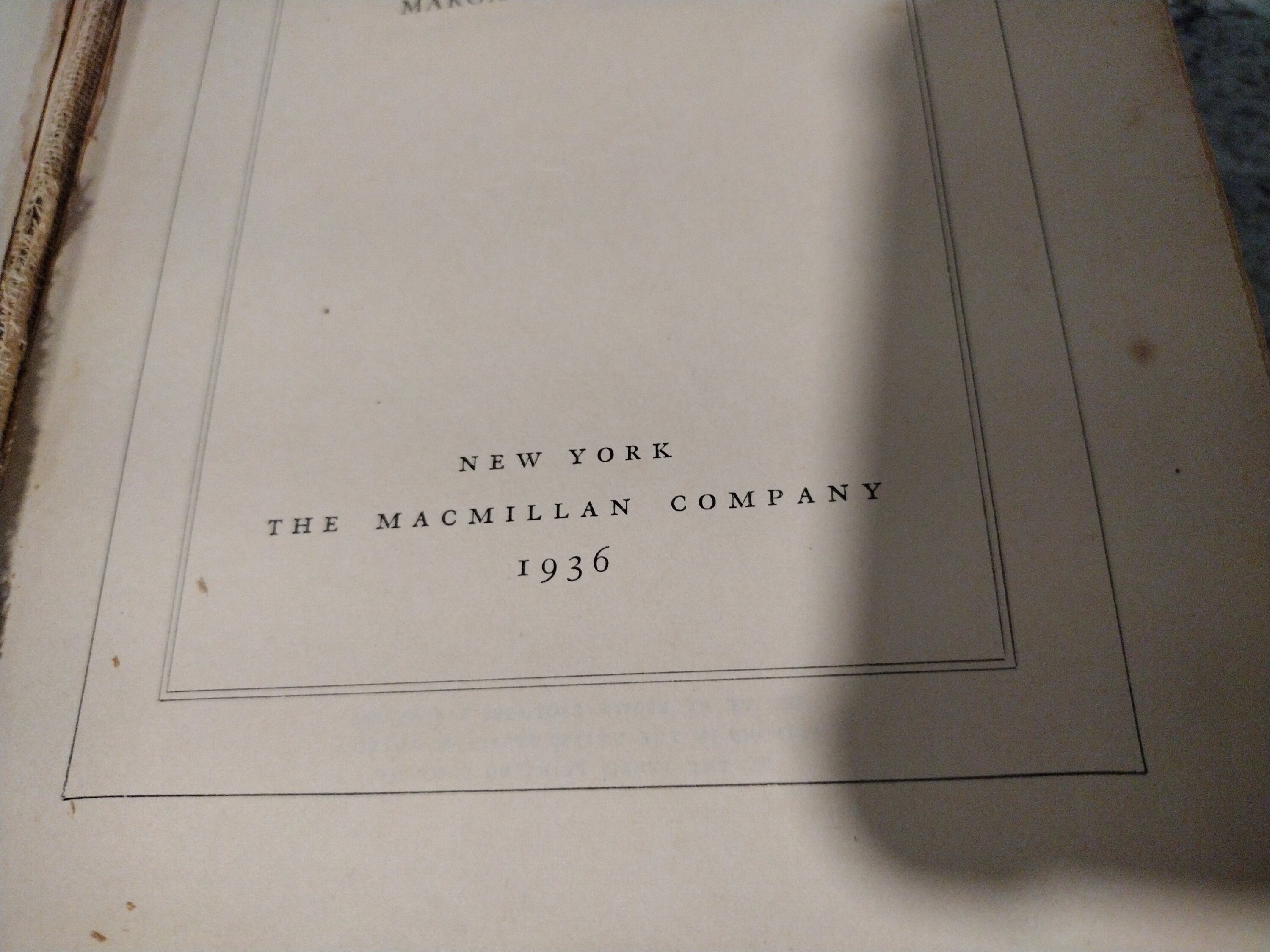 Vintage 1936 Gone With the Wind Book. - Etsy