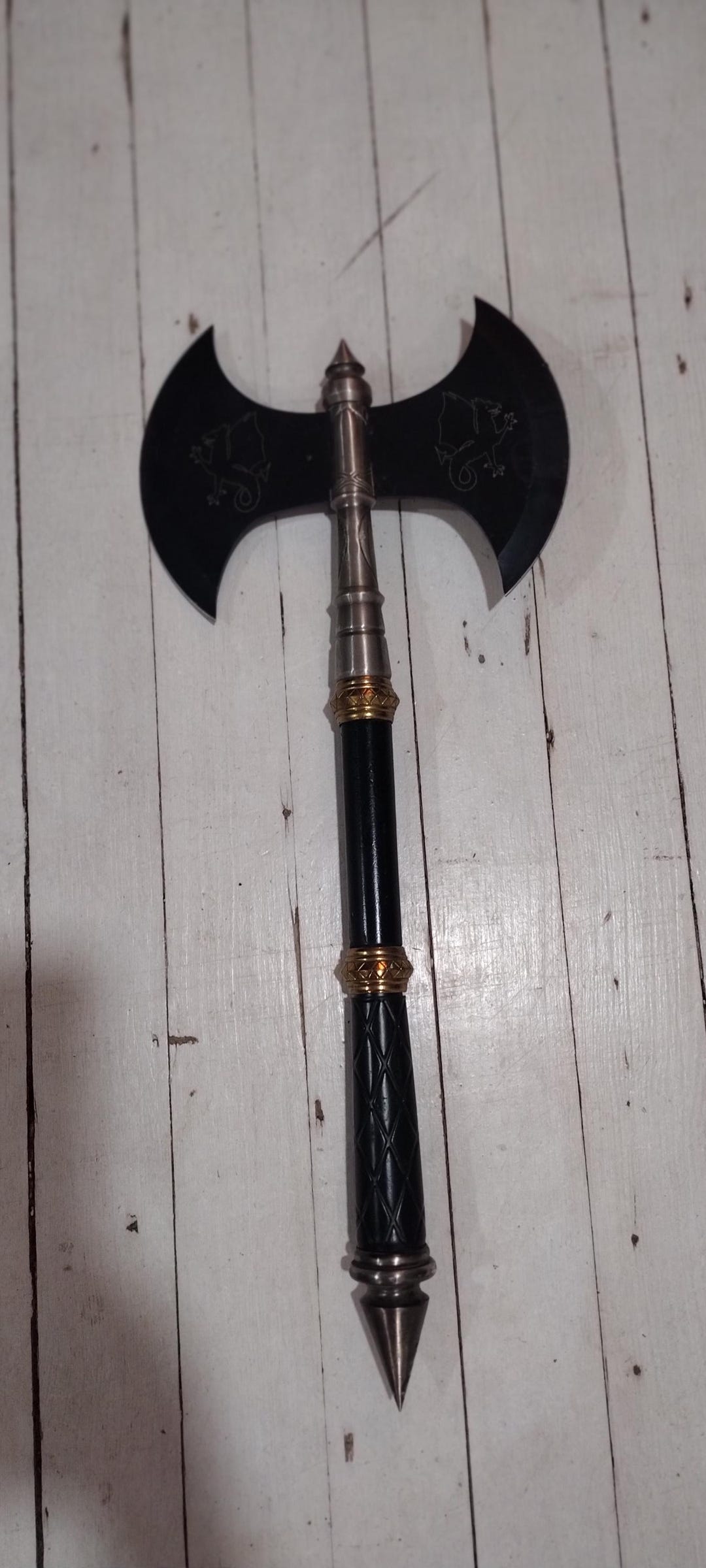 Double Headed Medieval Castle Battle Axe - Etsy