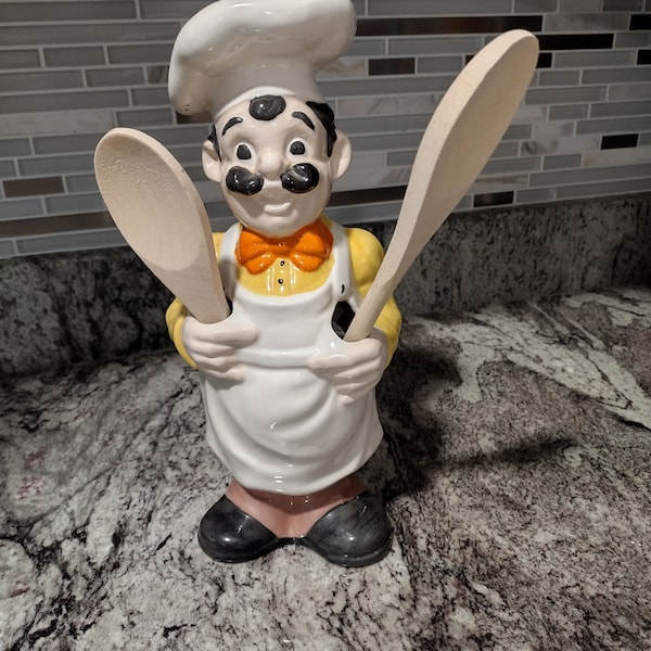 Ceramic Kitchen Utensil Holder - Etsy