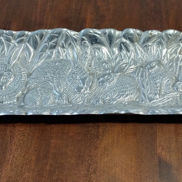 Pewter Art Nouveau Tray - Etsy