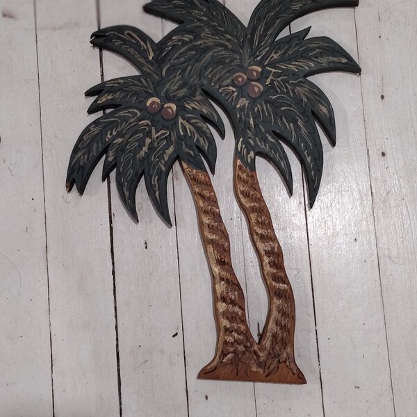 Wood Palm Tree - Etsy