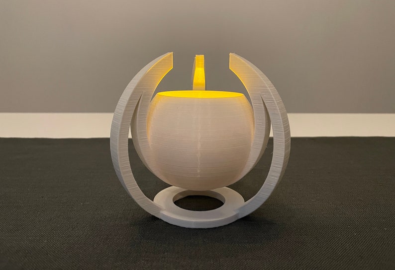 Geometric LED Candle Table Lights (set of Four) - Etsy