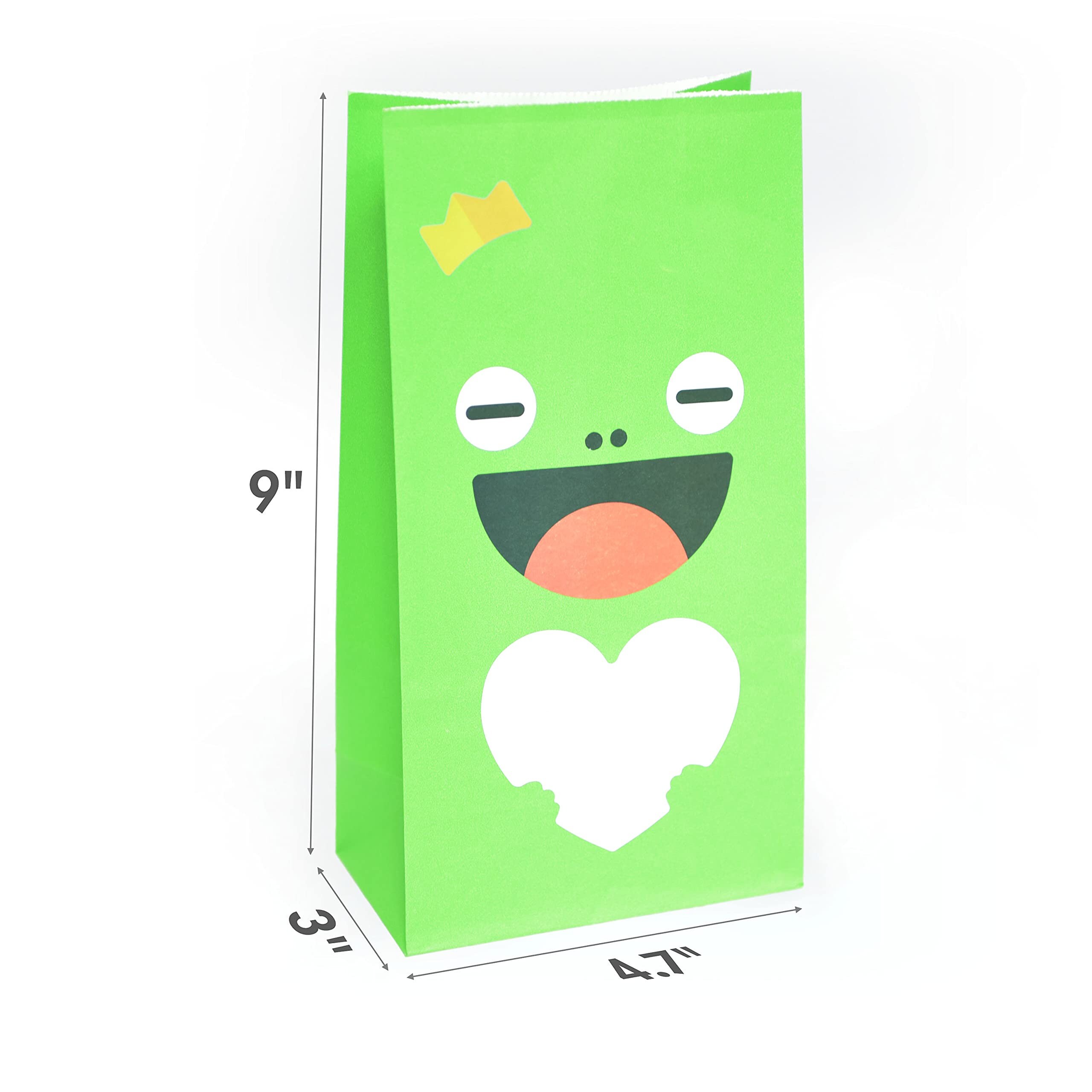 Multi Color 15 Pack Paper Bags With DIY Fun Creative Animal Stickers ...