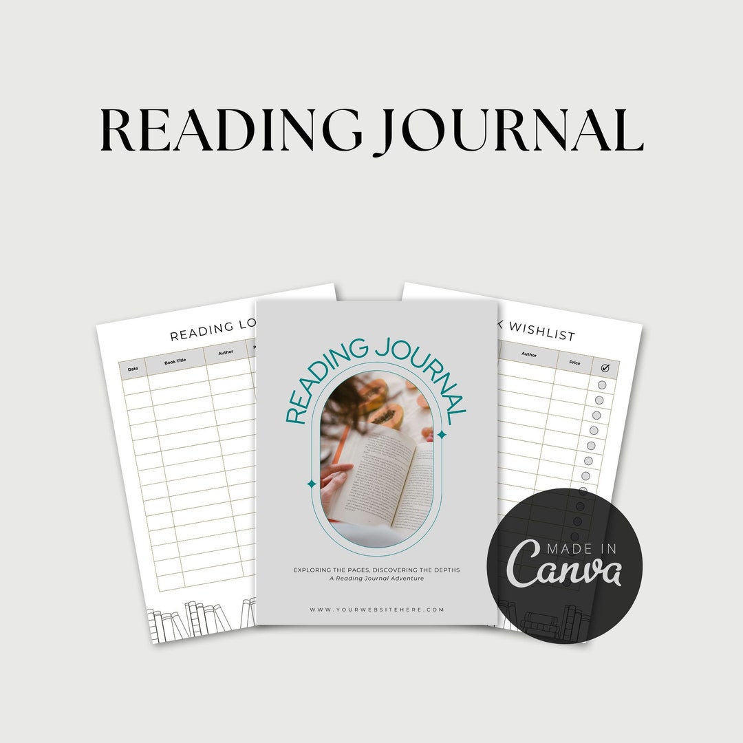 Unlock Your Literary Journey: Reading Journal for Book Lovers | Reading ...