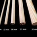 Wooden Dowel Wood Stick Round Rod for Wall Hanging Macramé Home Décor ...