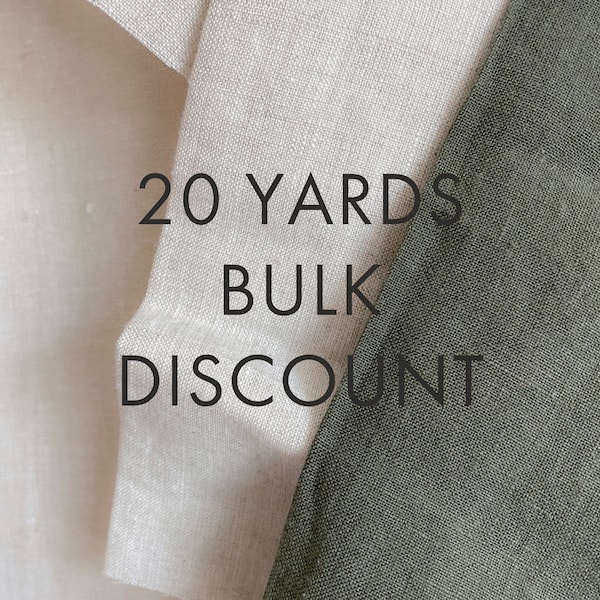 Bulk Linen Fabric - Etsy