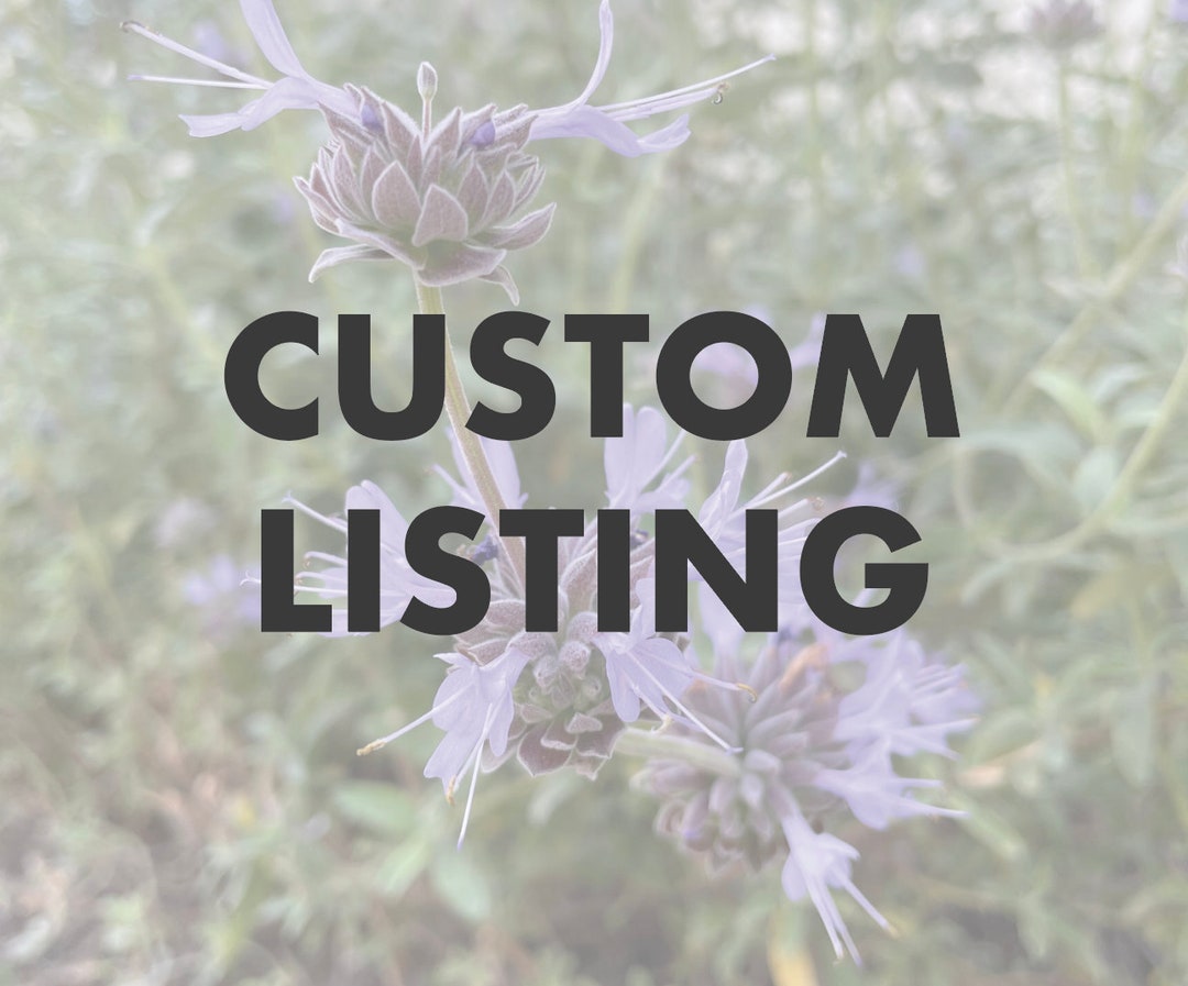 Custom Listing - Etsy