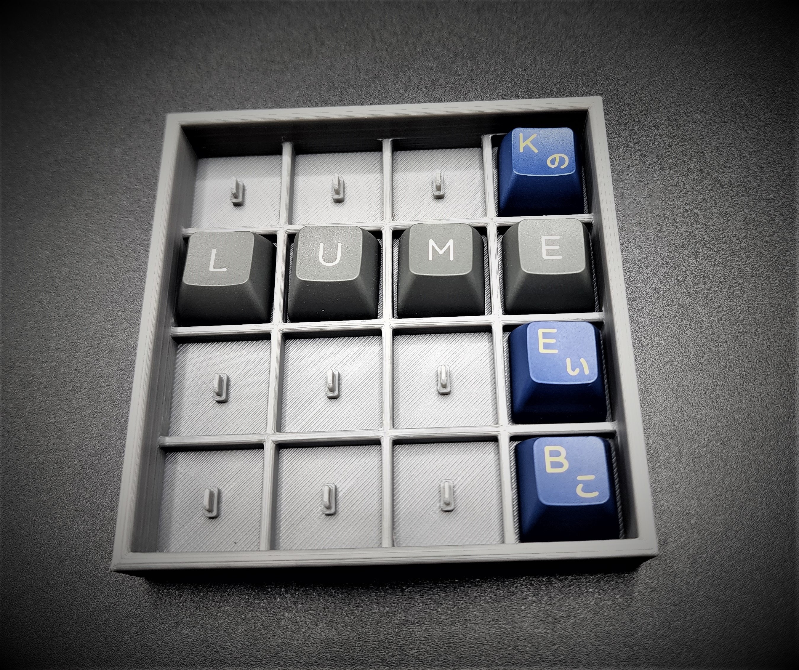 Stackable Artisan Keycap Tray Full Custom Design - Etsy
