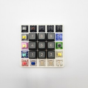 Lume Deluxe Mechanical Keyboard Switch Sampler Pack (switch Tester) - Etsy