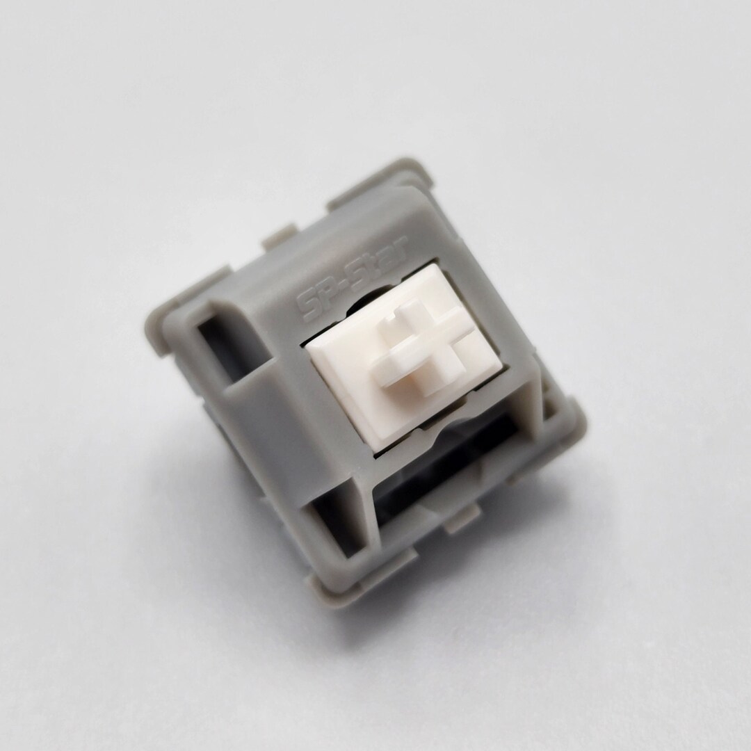 Sp-star Meteor White Linear Switches lubed and Filmed or Stock - Etsy