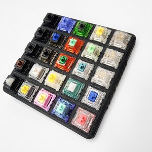 Lume Deluxe Mechanical Keyboard Switch Sampler Pack (switch Tester) - Etsy