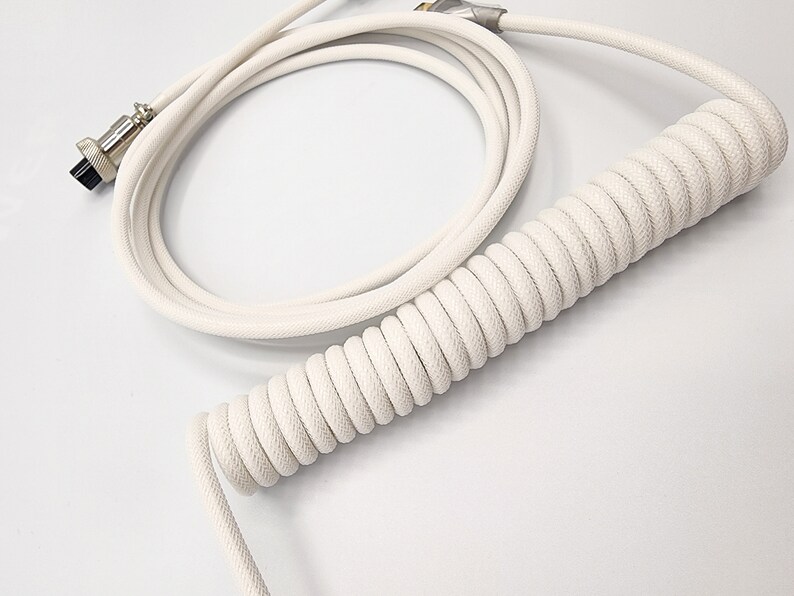 Custom Coiled Aviator Artisan USB-C Cable (white ) - Etsy