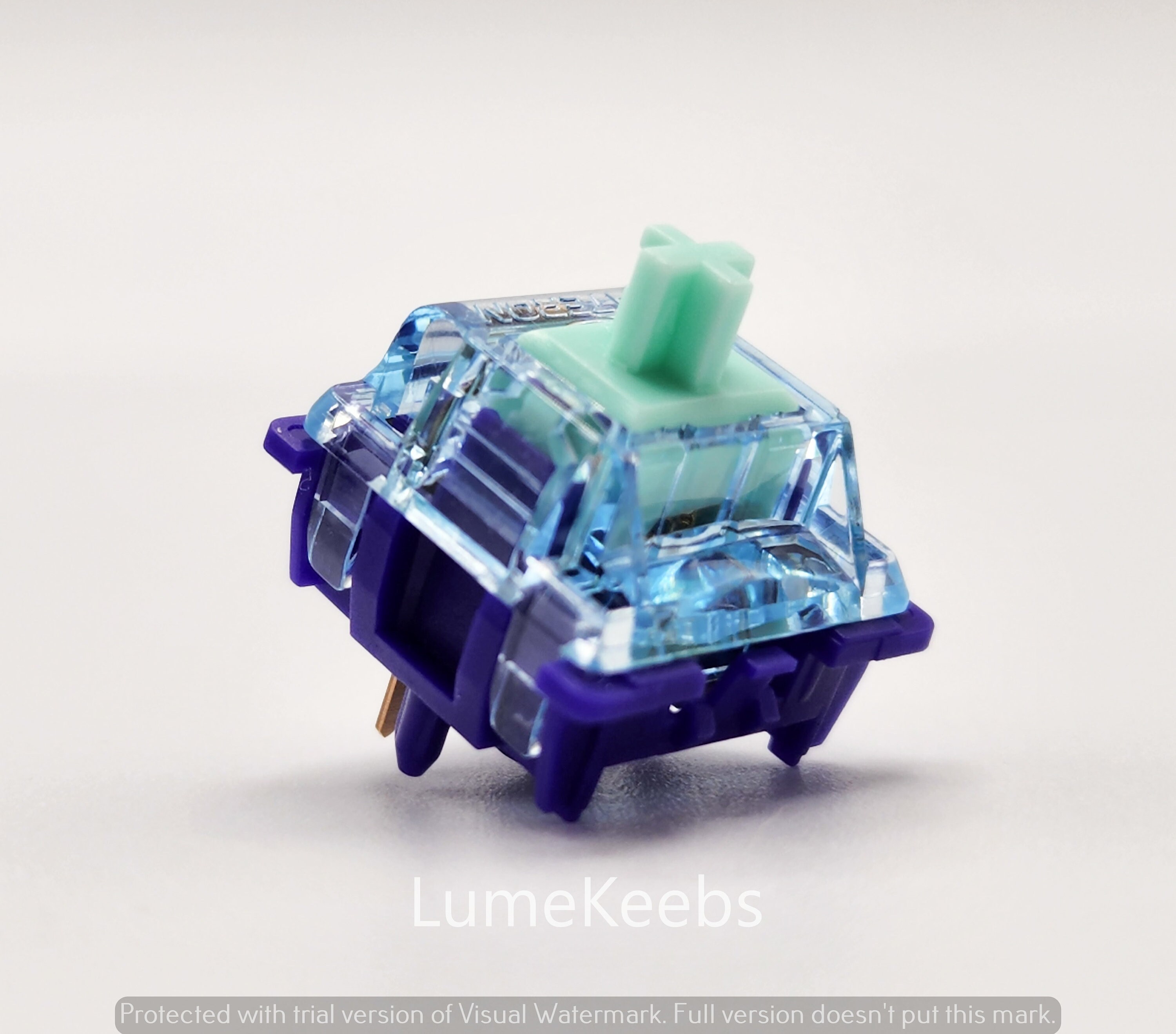 Lubed and Filmed Gateron Gopolar Azure Dragon V2 Tactile Switches - Etsy