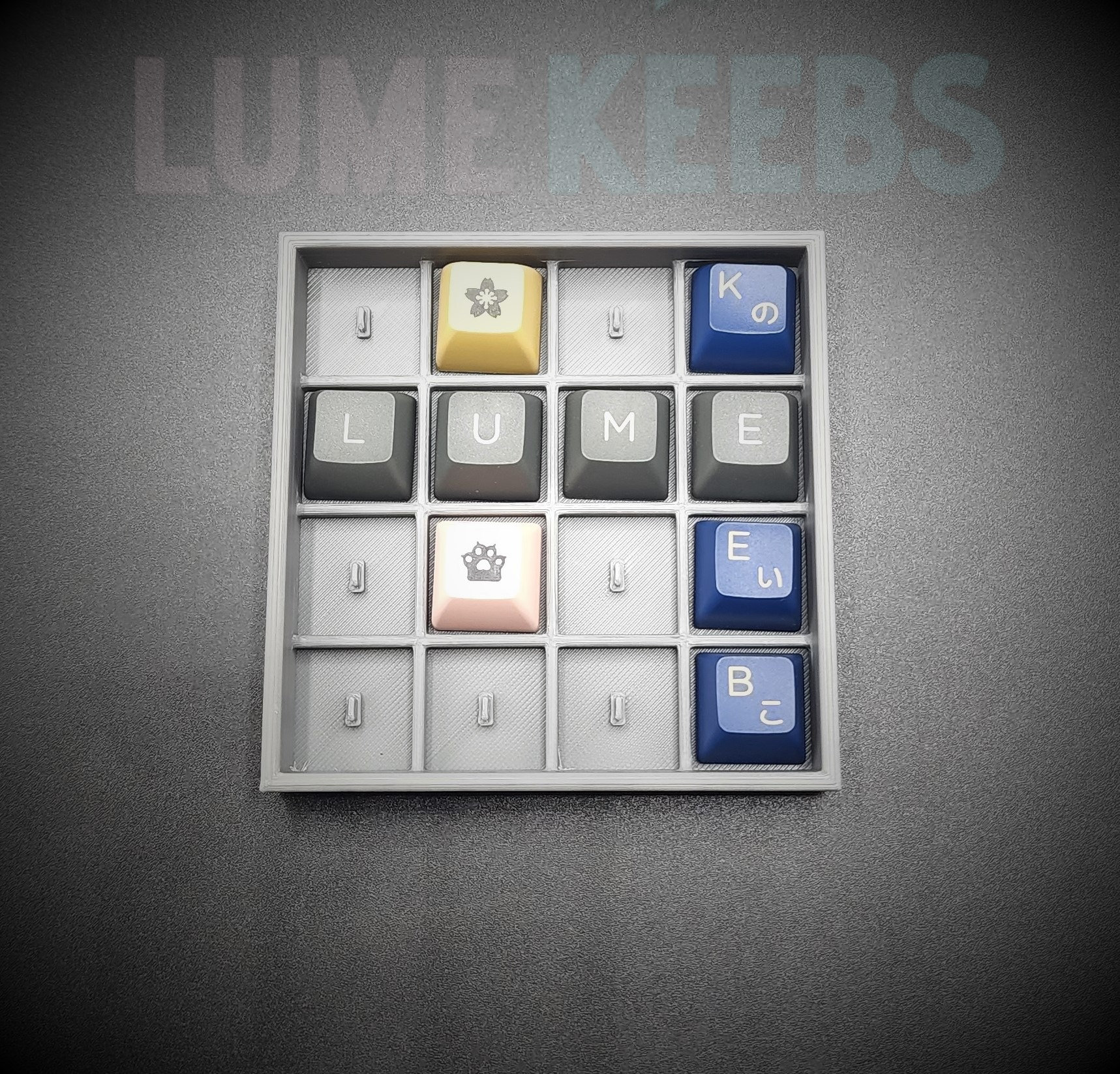 Stackable Artisan Keycap Tray Full Custom Design - Etsy