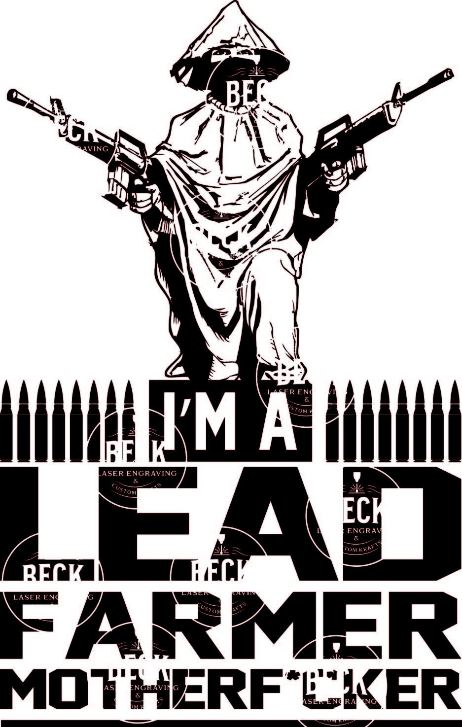Lead Farmer - SVG - AI - PNG (ezcad Ready) - Etsy UK