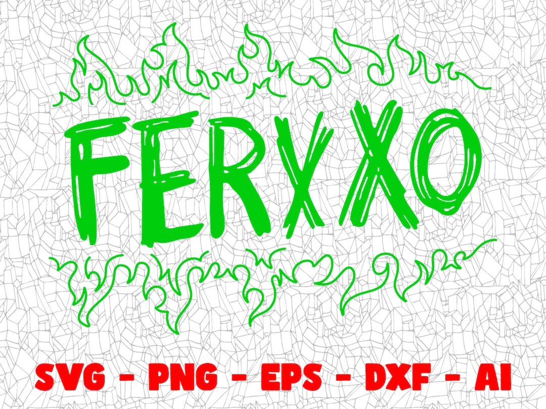 Ferxxo SVG, Cutting File, Png Eps Dxf Digital Clipart, Great for Viny ...
