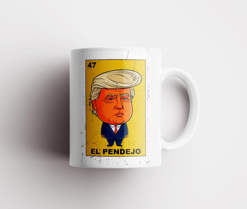 El Pendejo PNG, Trump T-shirt Png, Funny Political Png, Loteria Card ...