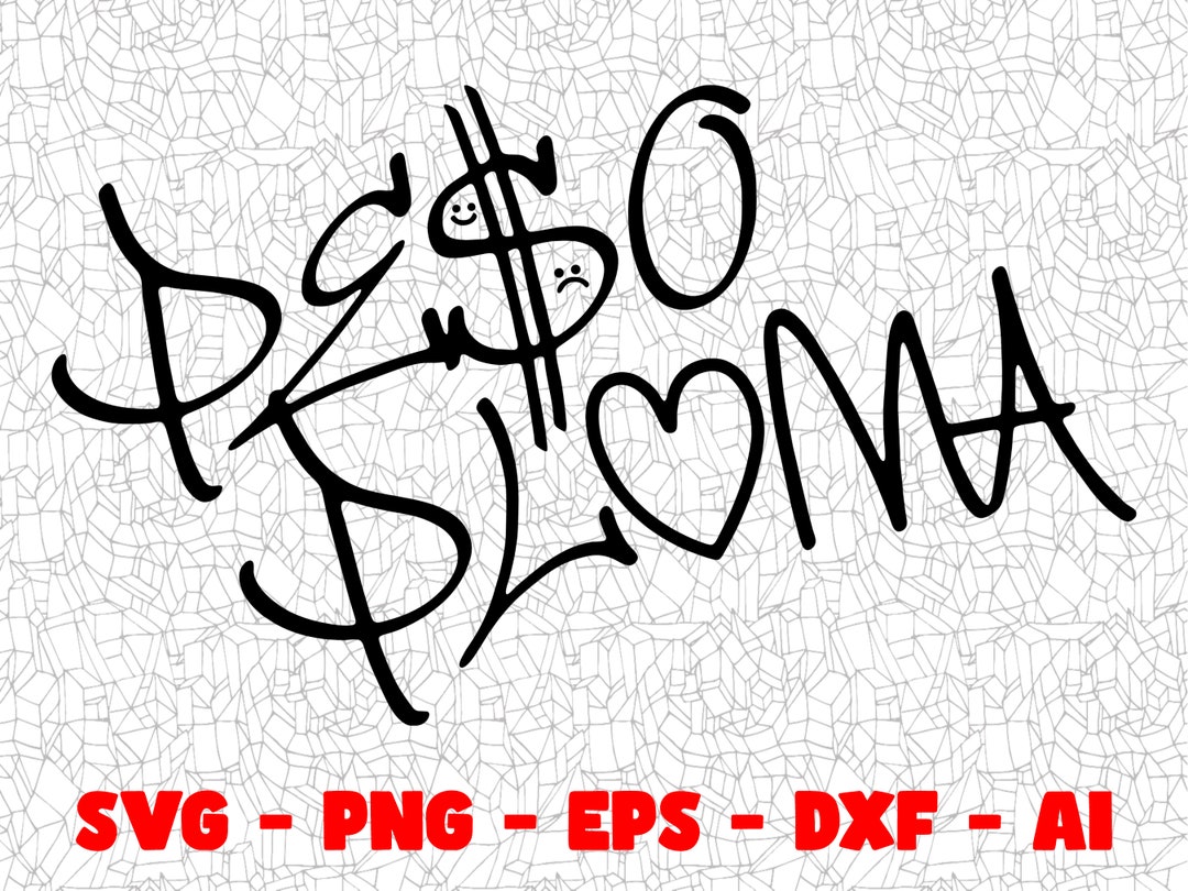 Peso Pluma SVG, Cutting File, Png Eps Dxf Digital Clipart, Great for ...