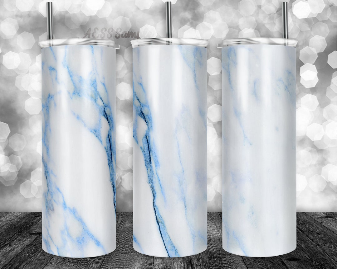 Blue Marble Tumbler Design, Sublimation Design, 20oz Tumbler, Tumbler ...