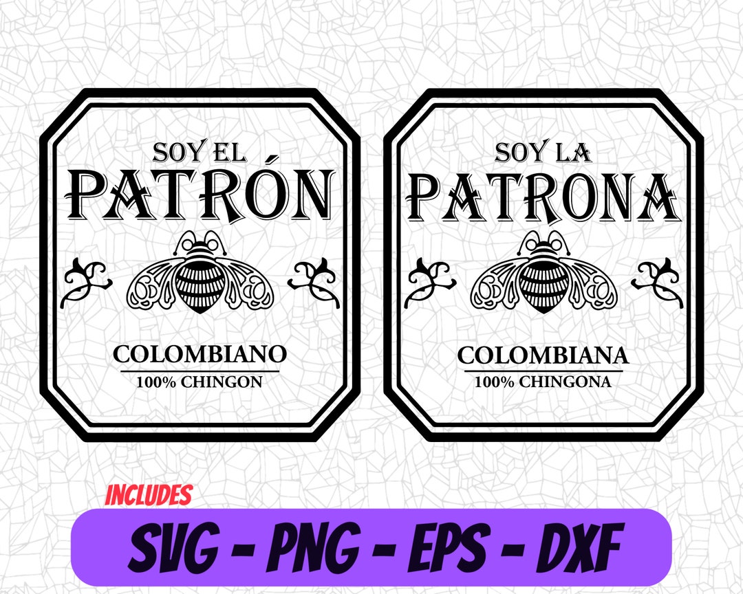 Soy La Patrona Colombiana PNG, Patron Colombiano SVG, Cricut Cut File ...