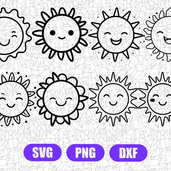 Sun Svg - Etsy