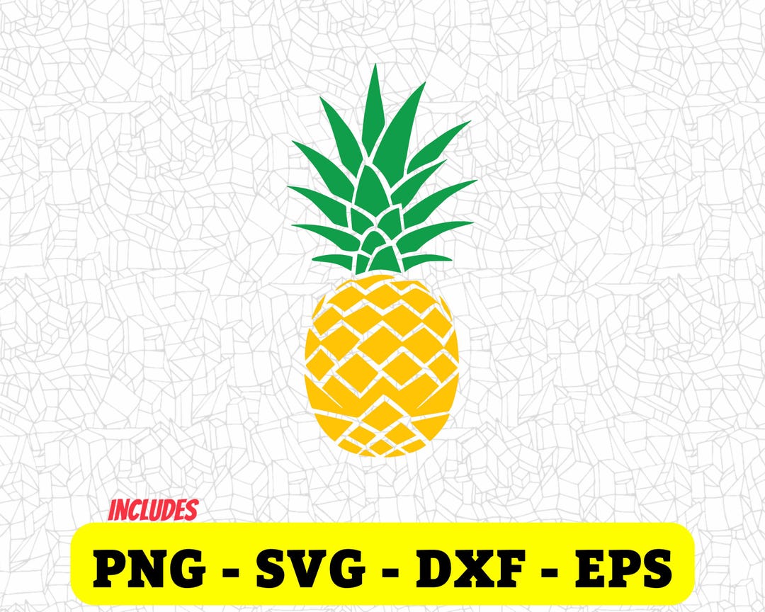 Pineapple SVG | Fruit Clipart Design | Pineapple Sublimation | T-shirt ...