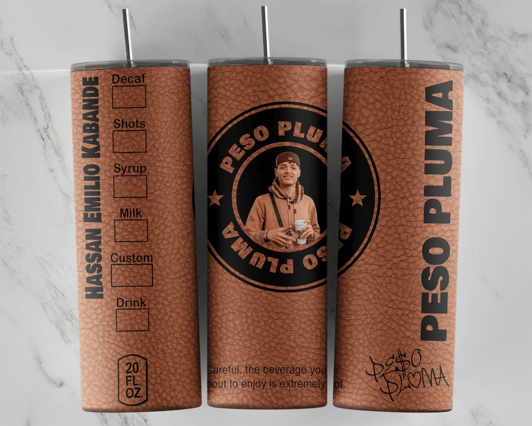 Peso Pluma Tumbler Design, Diseño para vaso de 20oz, Tumbler Wrap ...