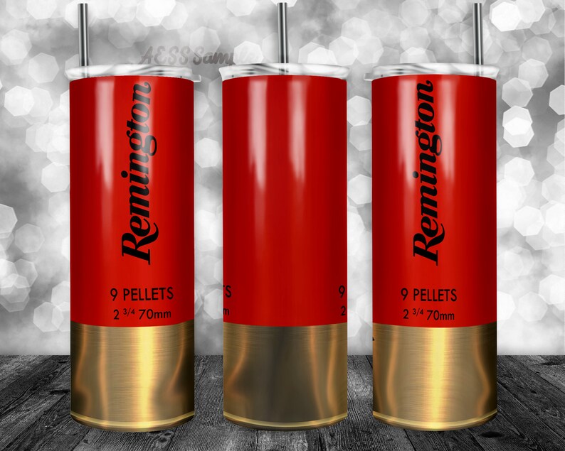 Shotgun Shell Tumbler Design PNG Sublimation Design 20oz - Etsy