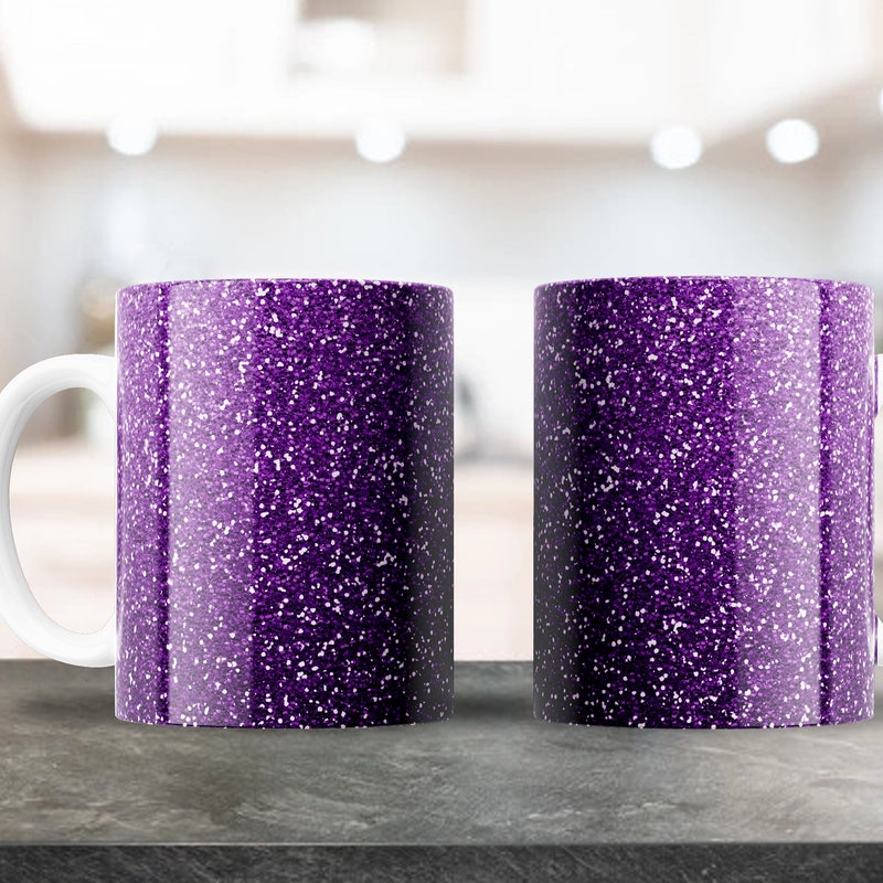 Purple Glitter Coffee - Etsy UK