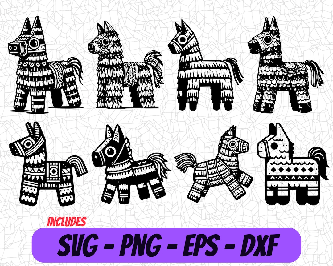 Piñata PNG Design | Pinata SVG Art | Digital Clipart | Eps Design ...