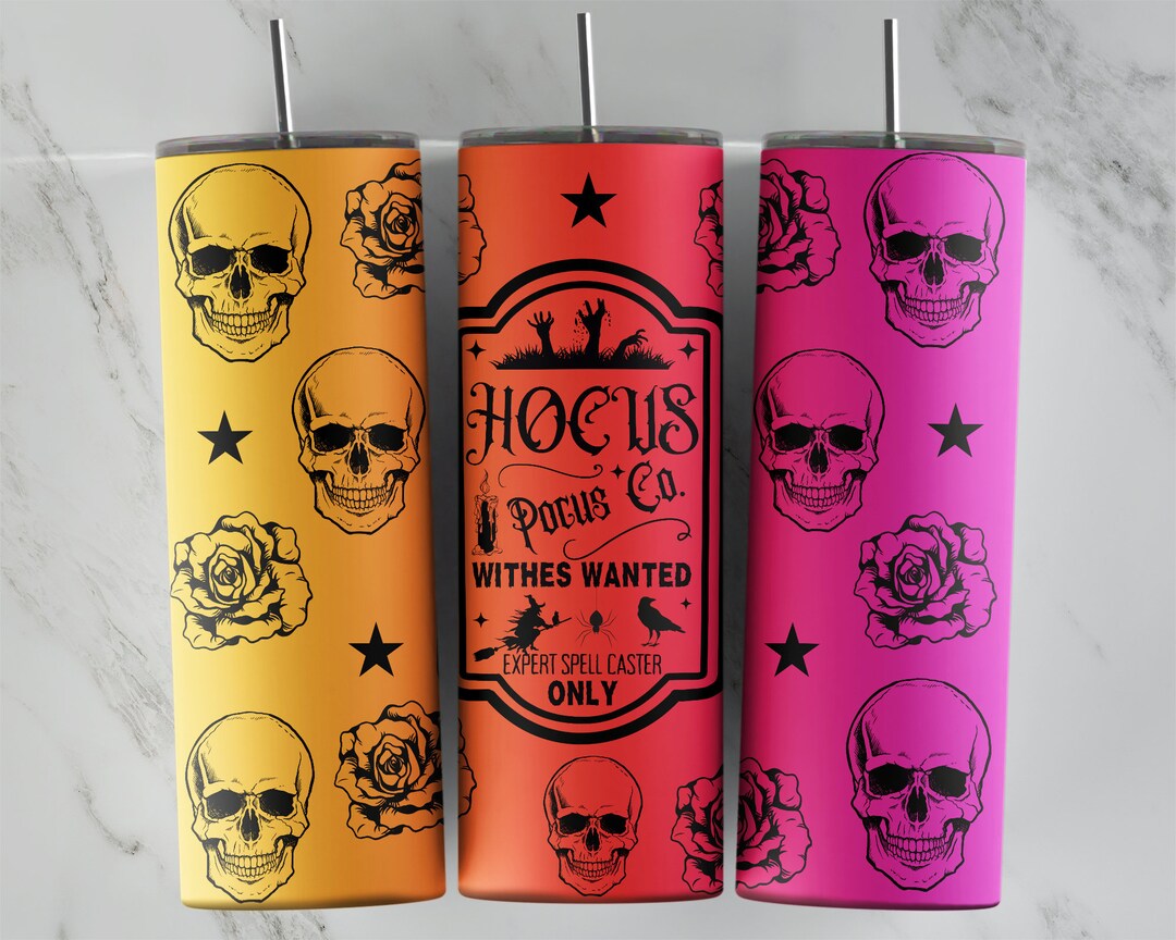 Hocus Pocus Sublimation Design Fall Season Tumbler Design - Etsy