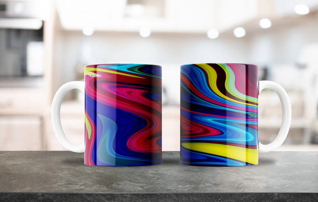 Cool Mug Design, Sublimation Design for 11oz, 15oz Mugs, Coffee Mug ...