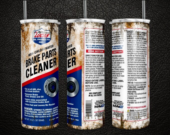 Brakleen Brake Cleaner Label SVG/PNG - Etsy Canada