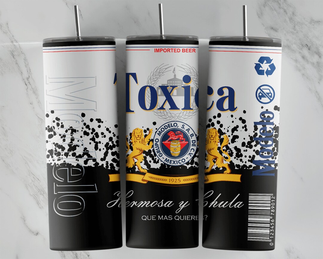 Toxica Tumbler Design, Design for 20oz Cup, Tumbler Wrap, Tumbler Image ...