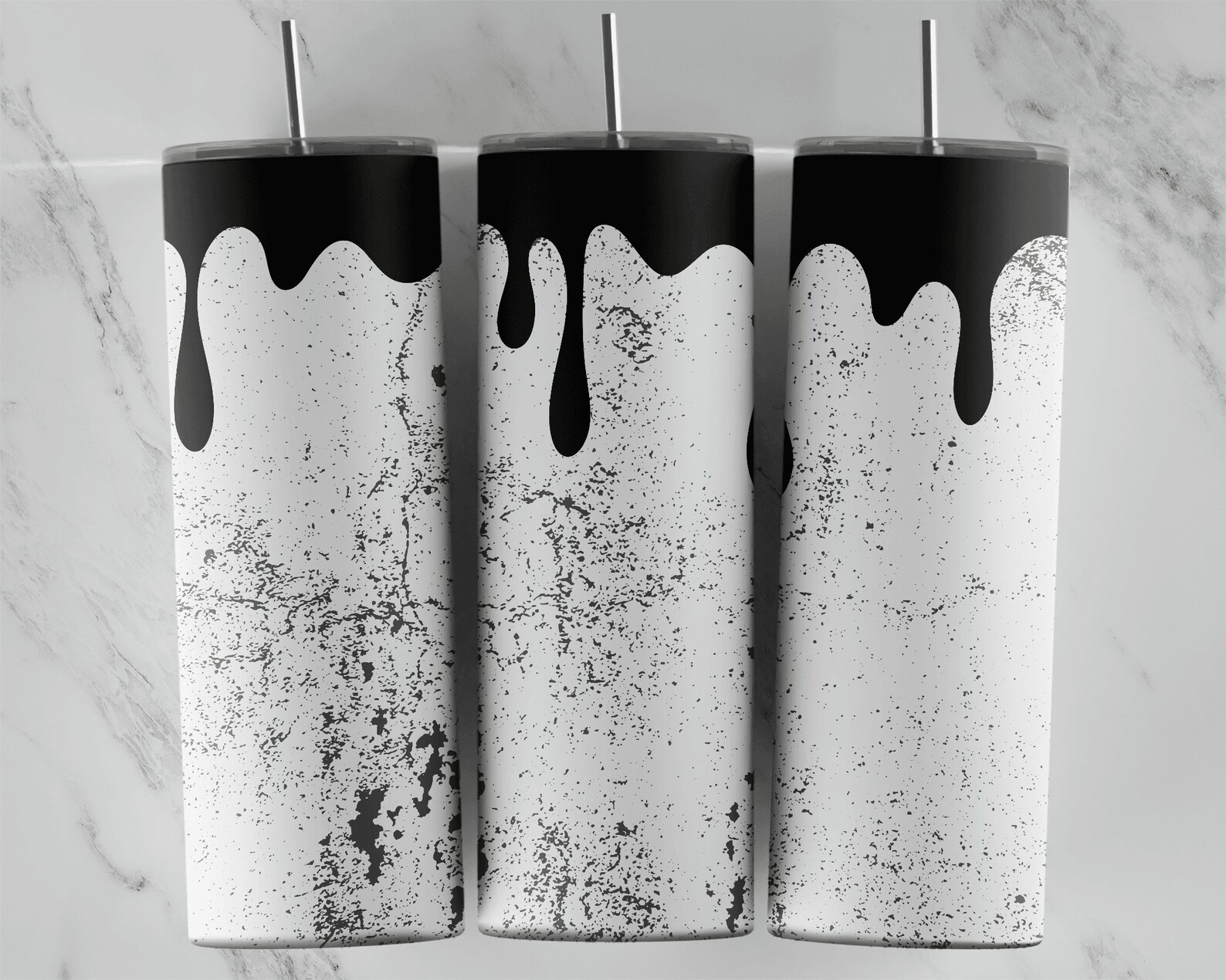 Grunge Drip Sublimation Designs, 20oz Tumbler Designs, Tumbler Wraps ...