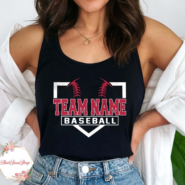 Baseball Tank Top - Etsy