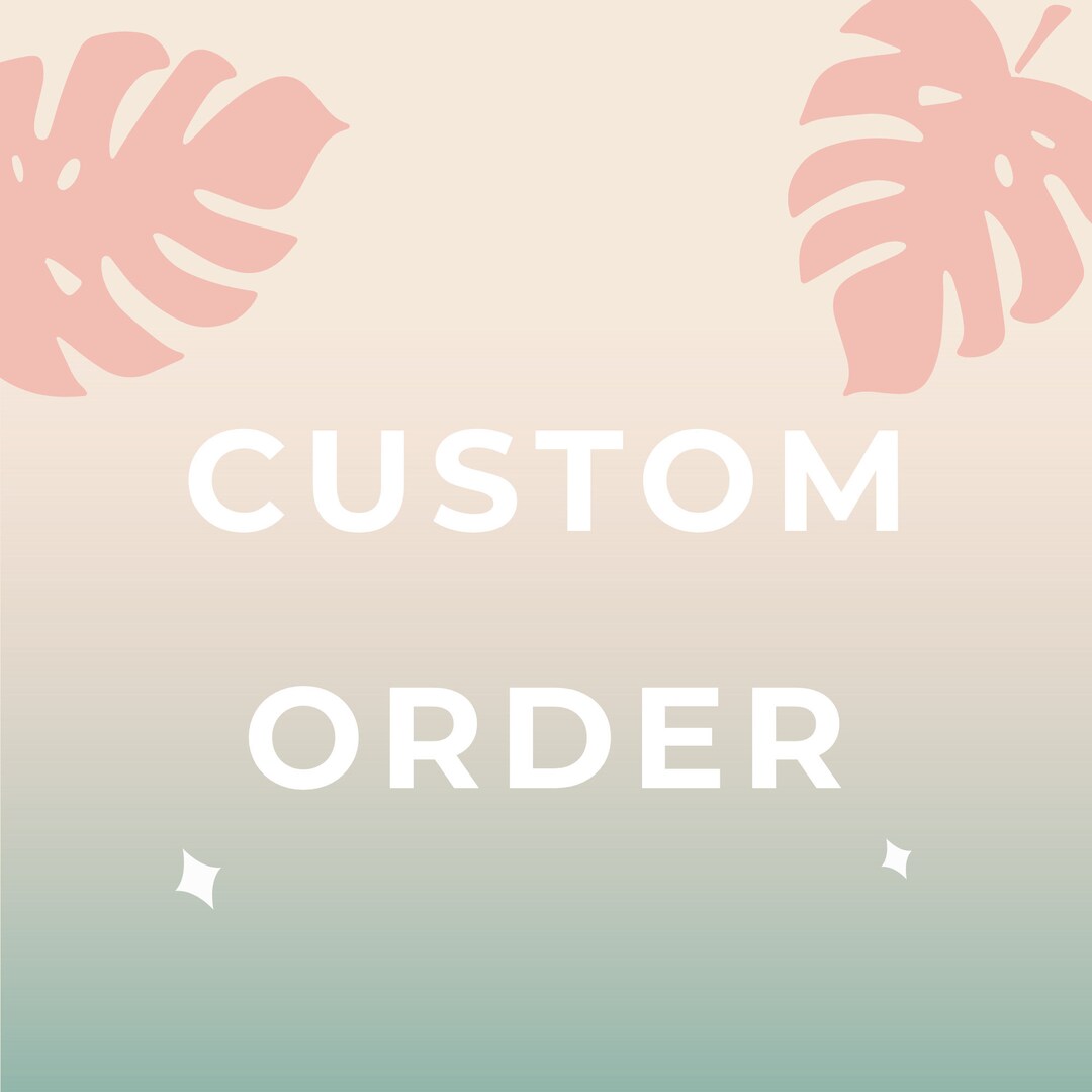 Add Custom Order 2 - Etsy UK